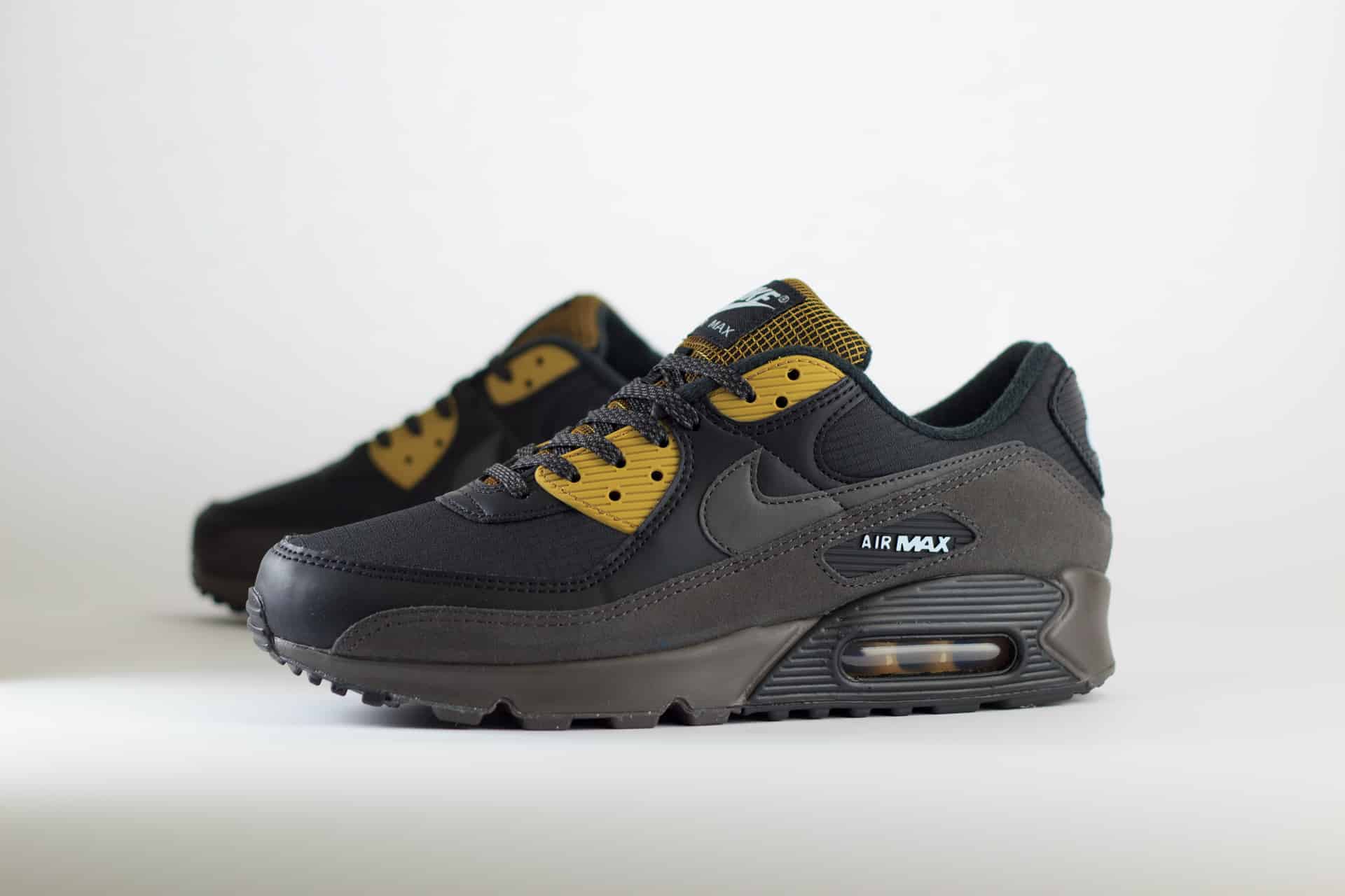 Nike Air Max 90 Black Bronzine - FB9657-001- Slick Sneakers